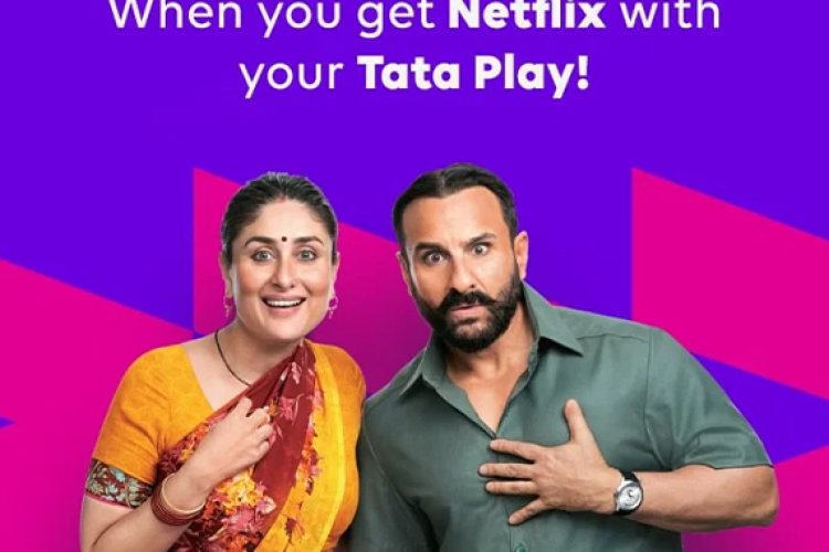 Tata Play Binge launches a campaign starring Saif and Kareena - Home