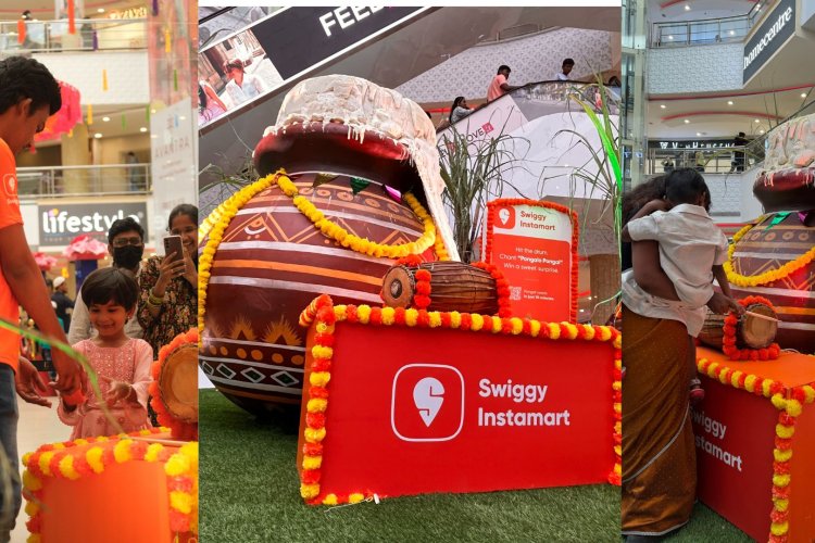 Swiggy Instamart’s Voice-Activated Pongal Pot Brings Tradition to Life ...