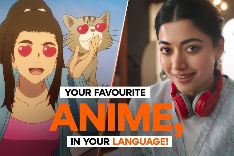 Crunchyroll’s Anime Campaign Brings Rashmika & Tiger Home - Home